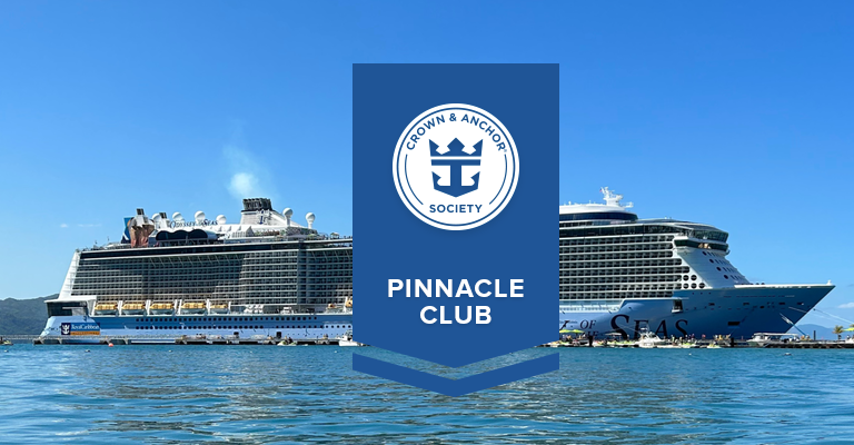 Royal Caribbean's Crown & Anchor society - Pinnacle Club | Cruises With ...